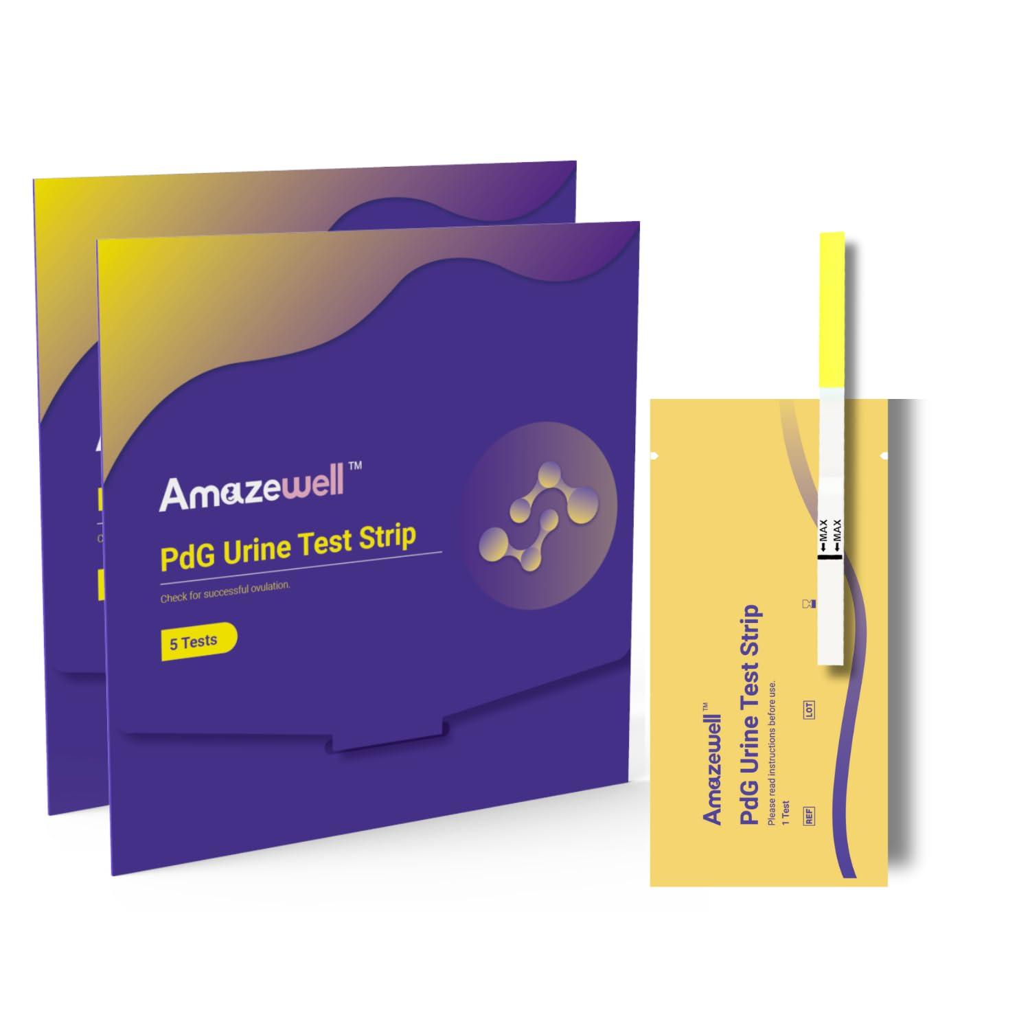 Progesterone Urine Test Strip - Accurate 5 Test Kit for Hormone Level ...