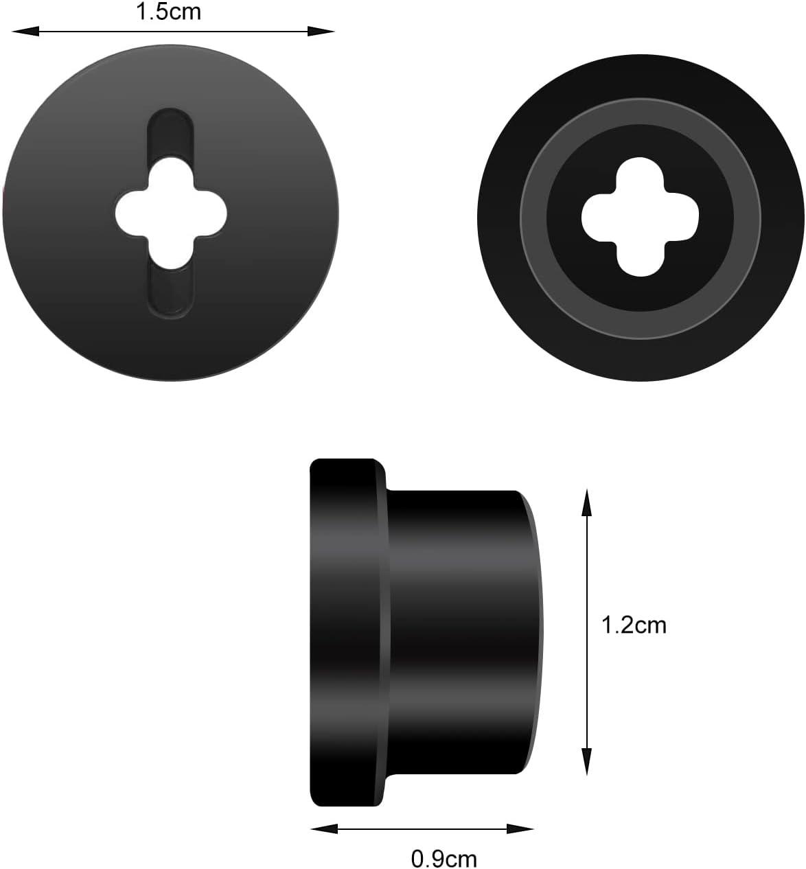 LUAATT Bladder Valve Screws,6 PCE Threaded Valve Retainer Caps for ...