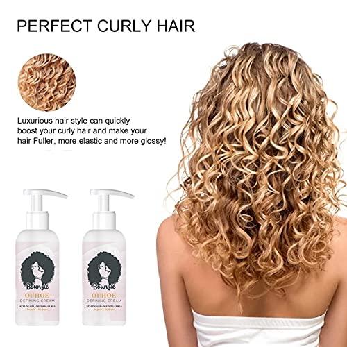 Bounzie Curl Boost Defining Cream - Moisturizing Styling Repair for ...