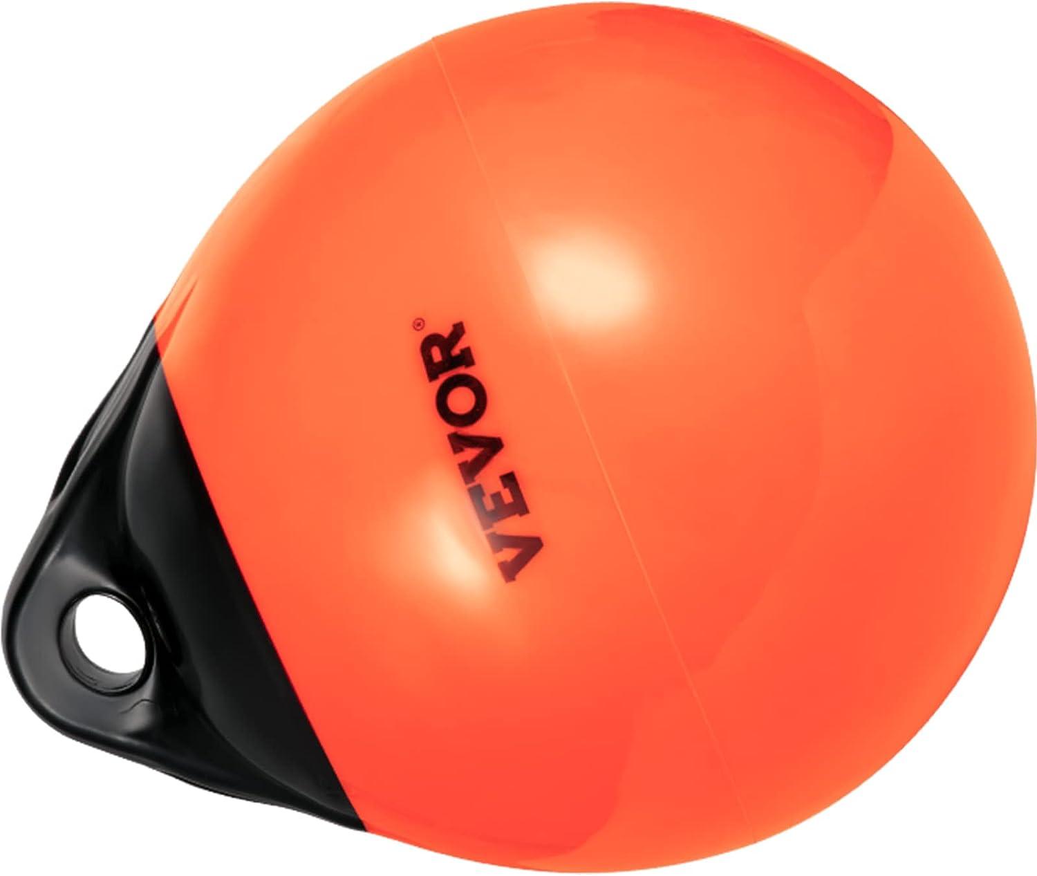 VEVOR 15 Inflatable Boat Buoy Balls - Heavy-Duty Marine-Grade PVC ...