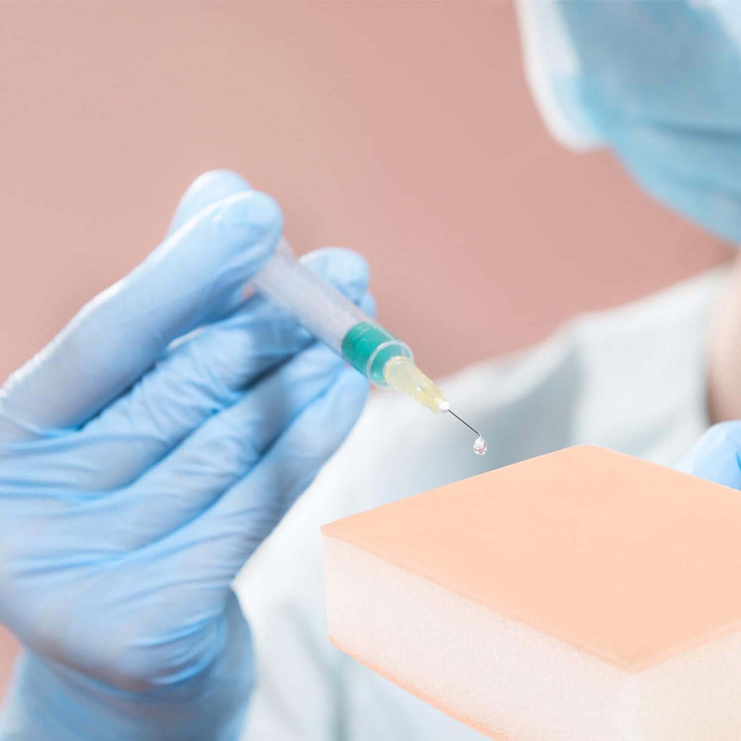 Vet Tech Supplies Injection Practice Kit Skin Injection Pad Multi-Function Injection Practice ...