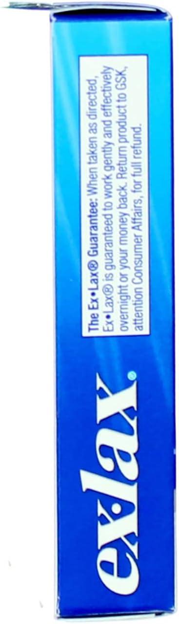 Ex-Lax Regular Strength Chocolate Stimulant Laxative 24 Pieces (Pack of ...