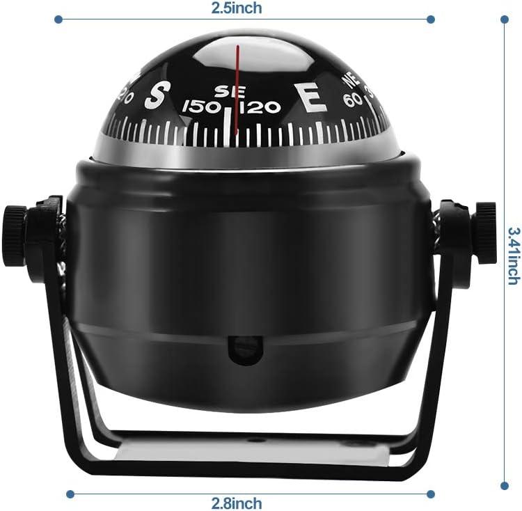 Yosoo Health Gear Mini Boat Navigation Compass | Marine Ball Compass ...