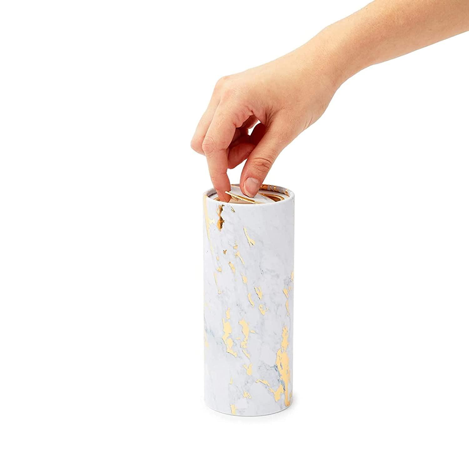 Marble Design Cylinder Tissue Boxes 400 Wipes - Set of 8 Packs | Buy ...