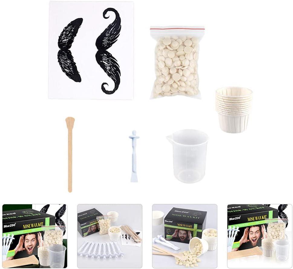 Nose Wax Kit for Hair Removal Effective Waxing for Nose Eyebrow Lips ...