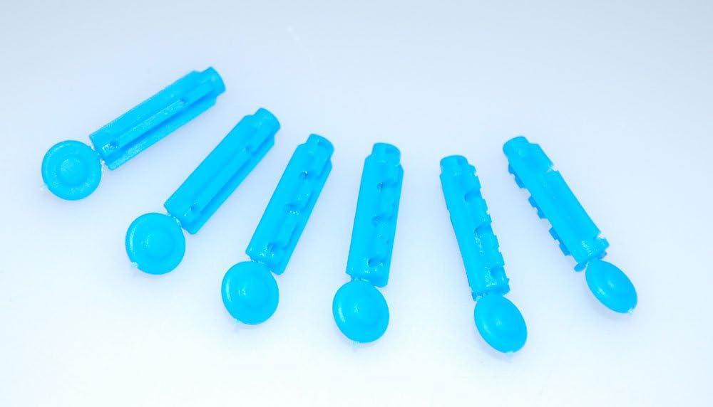 Universal Auto Lancing Device with 50 Sterile Lancets - Easy and ...