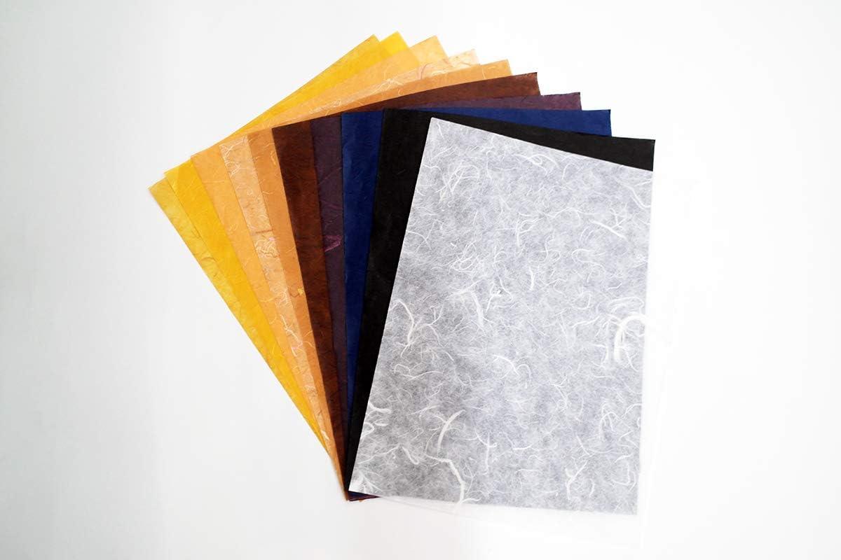 Mulberry Paper Stock 65 Handmade Tissue Sheets 8.5x11 for Origami ...