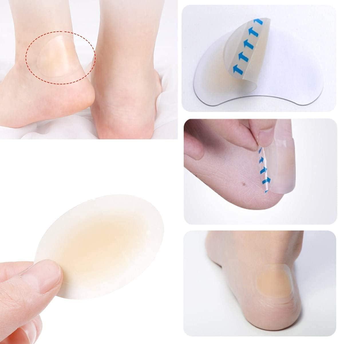 Invisible Hydrocolloid Gel Blister Bandages - 15 Count Pack for Heel ...