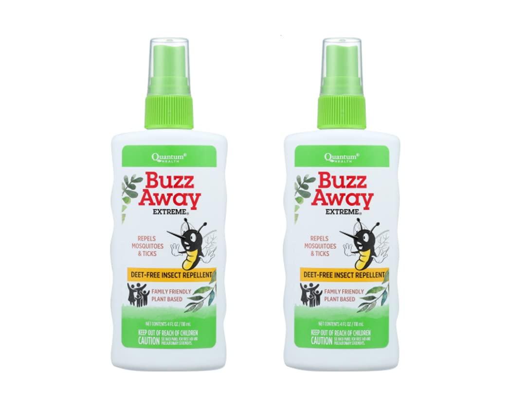 Buzz Away Extreme Natural Insect Repellent - 4 Oz - Pack of 2 ...