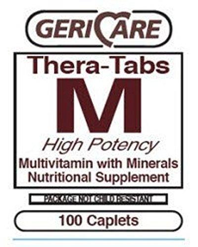Geri-Care Pharmaceuticals PT621-13 Thera-Tabs Multivitamin Multimineral ...