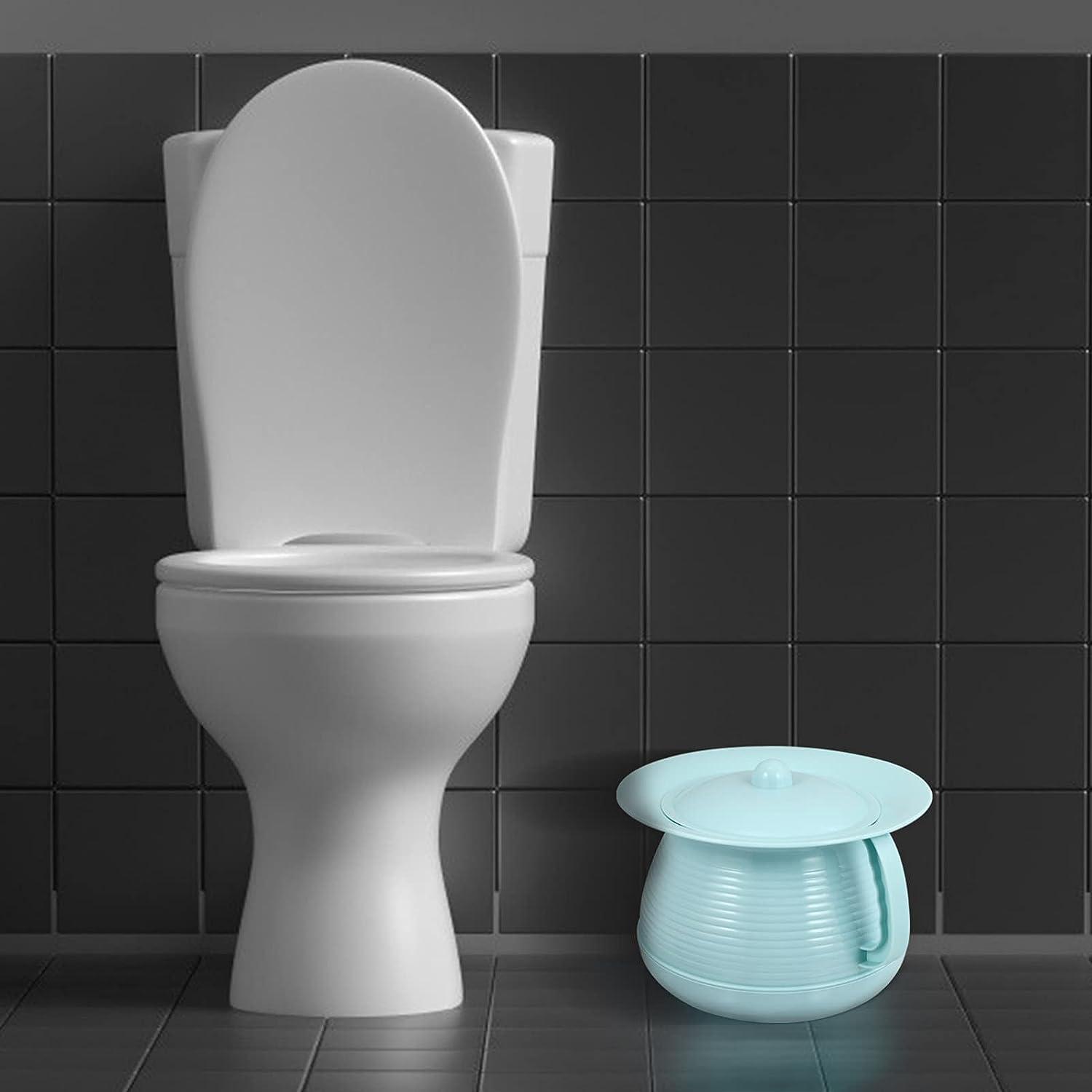 Portable Unisex Toilet Urine Pot with Lid Handle - Camping and Travel ...