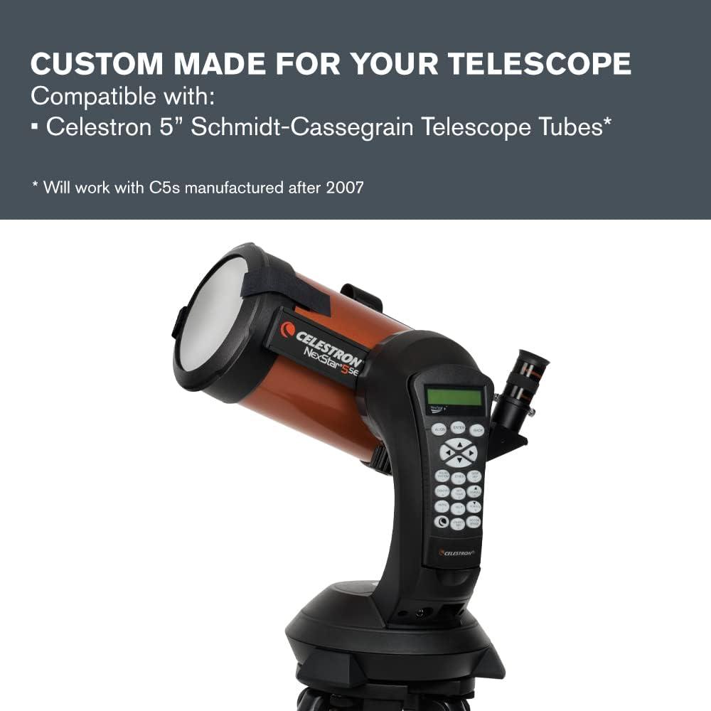 Celestron EclipSmart Safe Solar Eclipse Telescope Filter | ISO 12312-2 ...