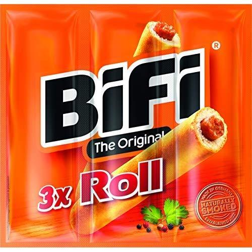 BIFI Roll 10 Pack - Hearty Salami Meat Snack in Dough Coat - 24 Pack ...