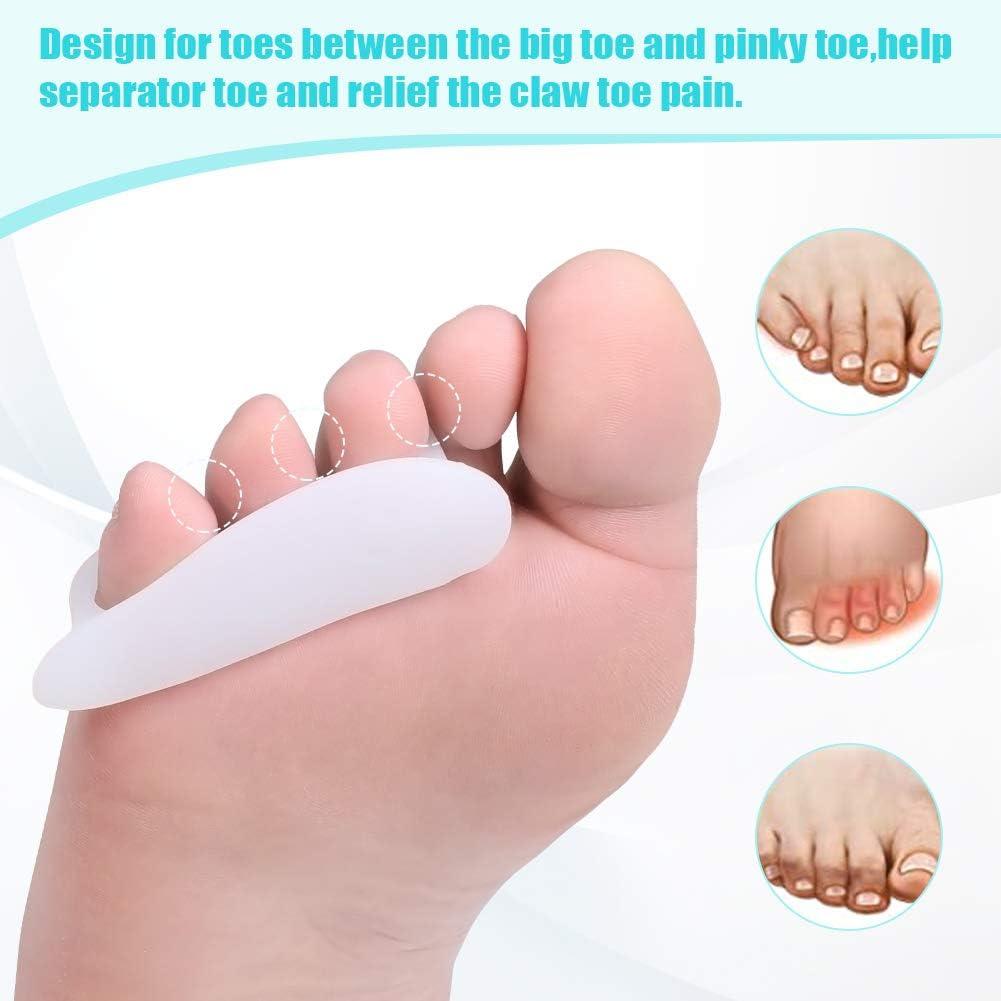 Hammer Toe Separator Gel Spacer for Overlapping Toe Stretchers - Bunion ...
