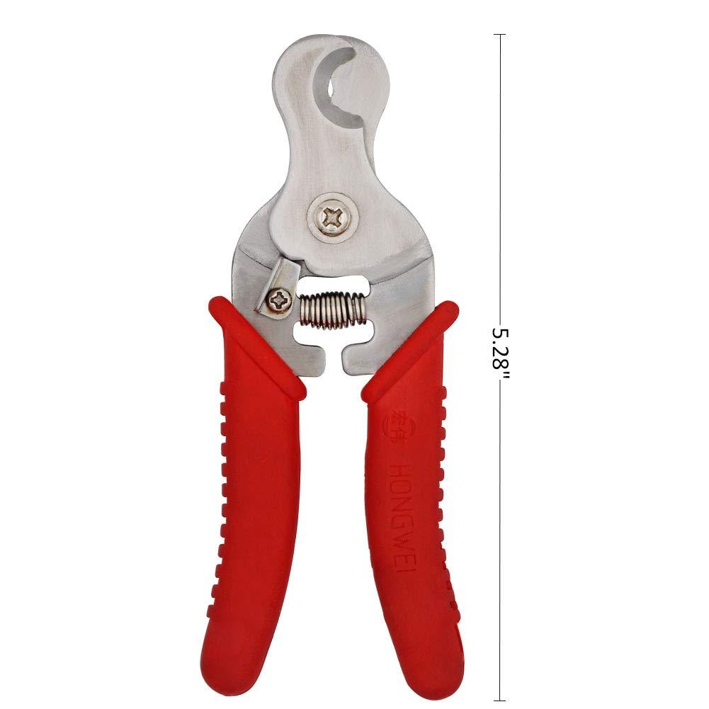 ZHEQOGZH Cattle Ear Tag Remover Tool - Animal Tag Removal Pliers for ...