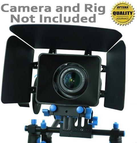 Opteka MB360 Digital Matte Box for Video and DSLR Camera Rigs - Enhance ...