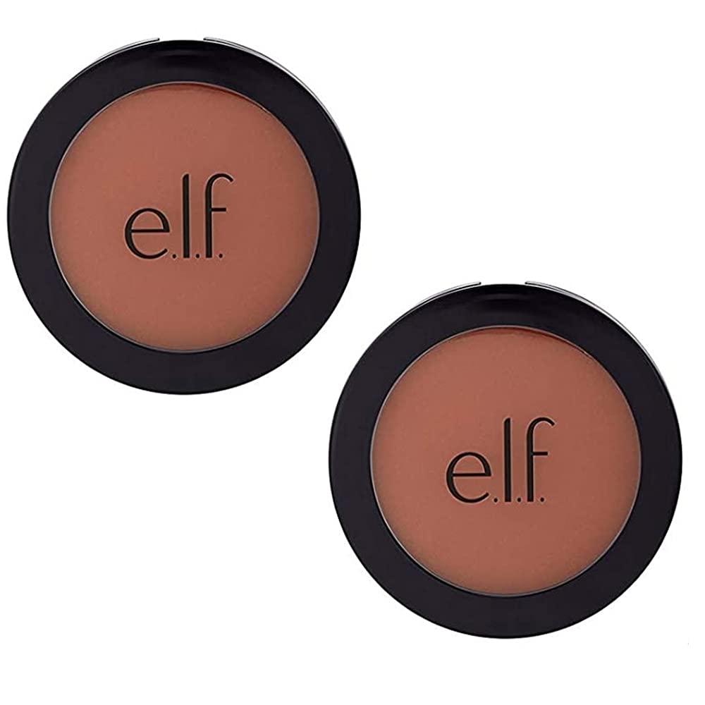e.l.f. Primer-Infused Blush Always Spicy 83094 - Pack of 2 | Vibrant ...