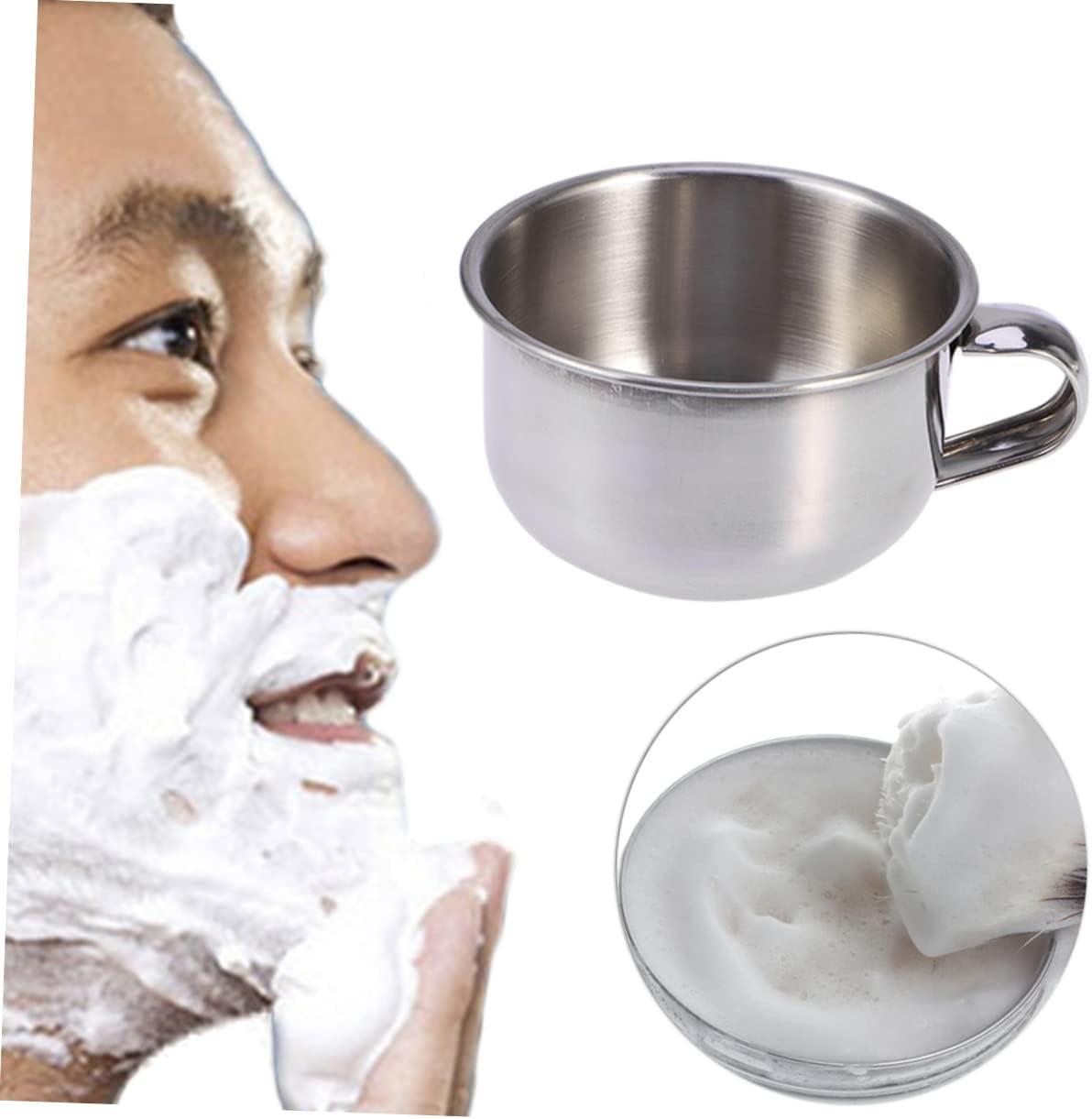 Frcolor Stainless Steel Razor Shell for Men - Premium Shaving Bowl with ...