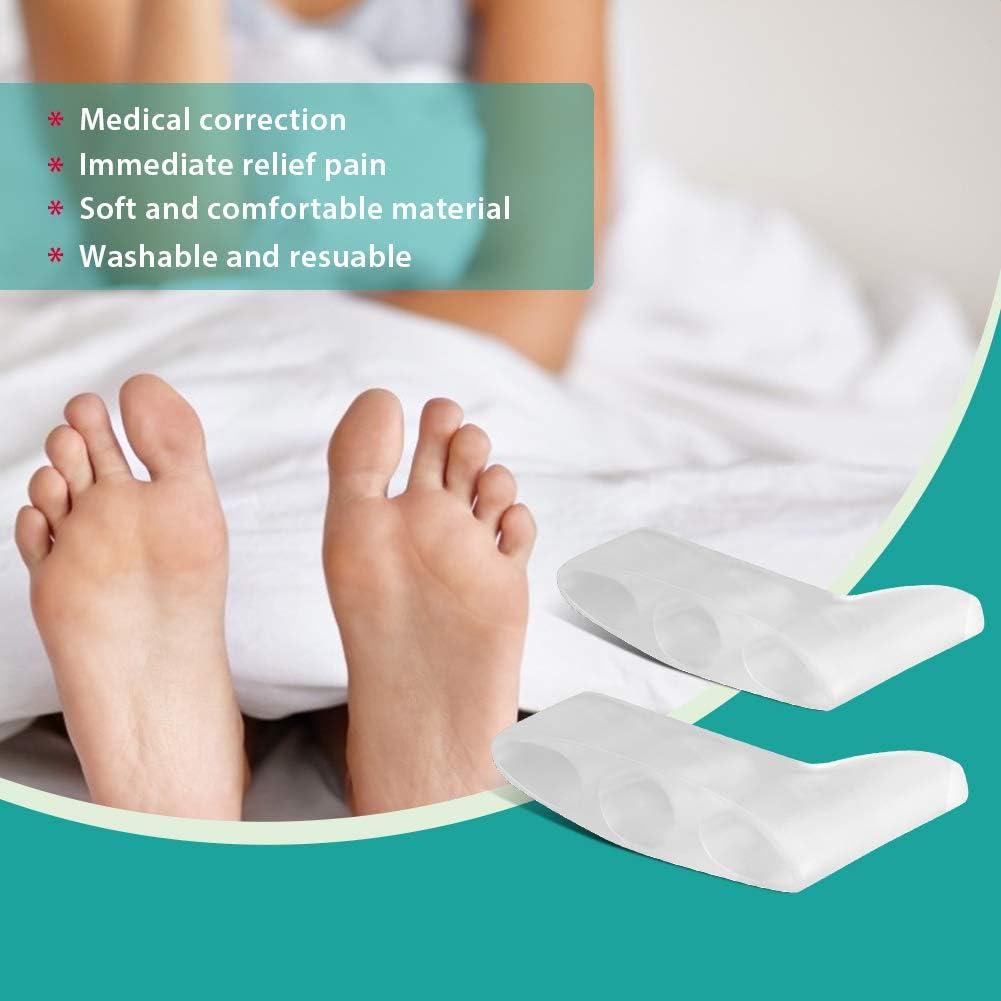 Pinky Toe Separator Gel - Soft Toe Spacers for Overlapping Toes - Toe ...