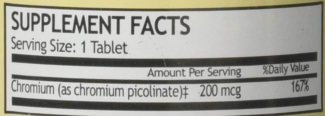 Windmill Chromium Picolinate 200mcg Tablets - 60 Count | Buy Now with ...