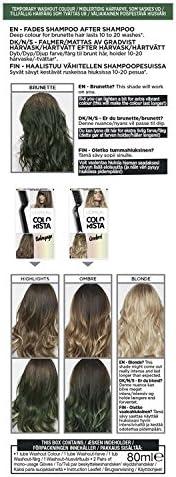 L'Oreal Paris Colorista Washout Green Semi-Permanent Hair Dye - 80ml ...