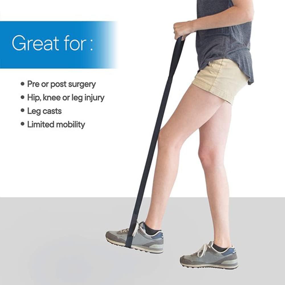 Leg Lifter Strap for Elderly and Disabled - Helping Hand Company Leg Up ...