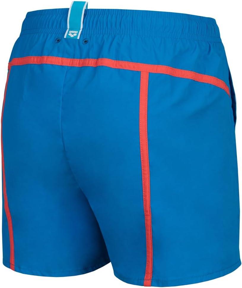 ARENA Boys' Pro_File Beach Short Swim Trunks - Blue Lake-Calypso Coral ...