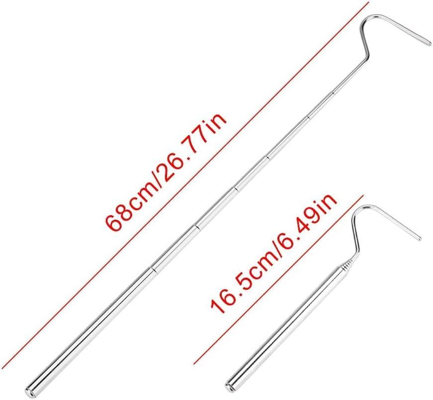 ViaGasaFamido Snake Hook Stainless Steel Extensible Telescoping Snake ...