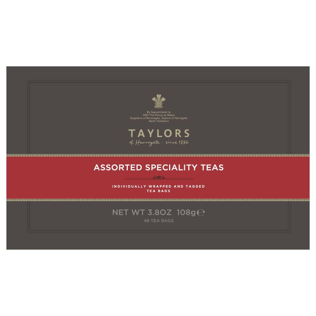 Taylors of Harrogate Assorted Specialty Teas Box - 48 Count [1 Pack ...