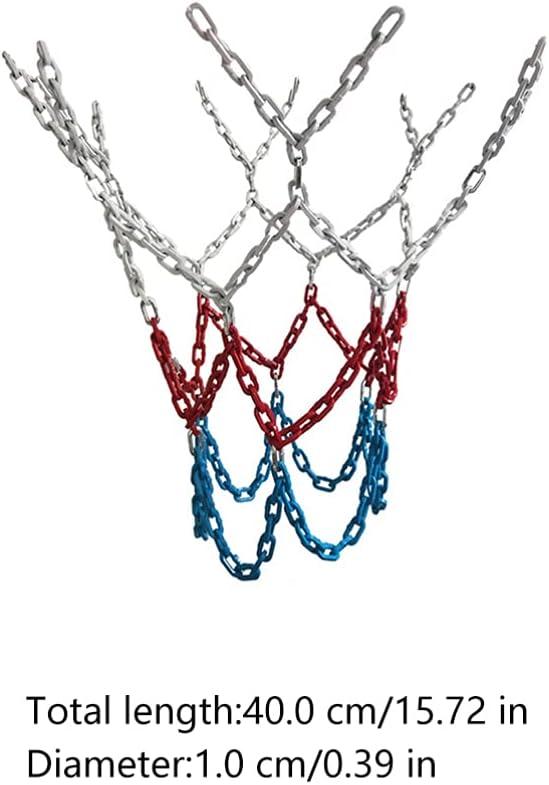 LIOOBO Heavy Duty Sports Chain Basketball Net Replacement | Rustproof ...