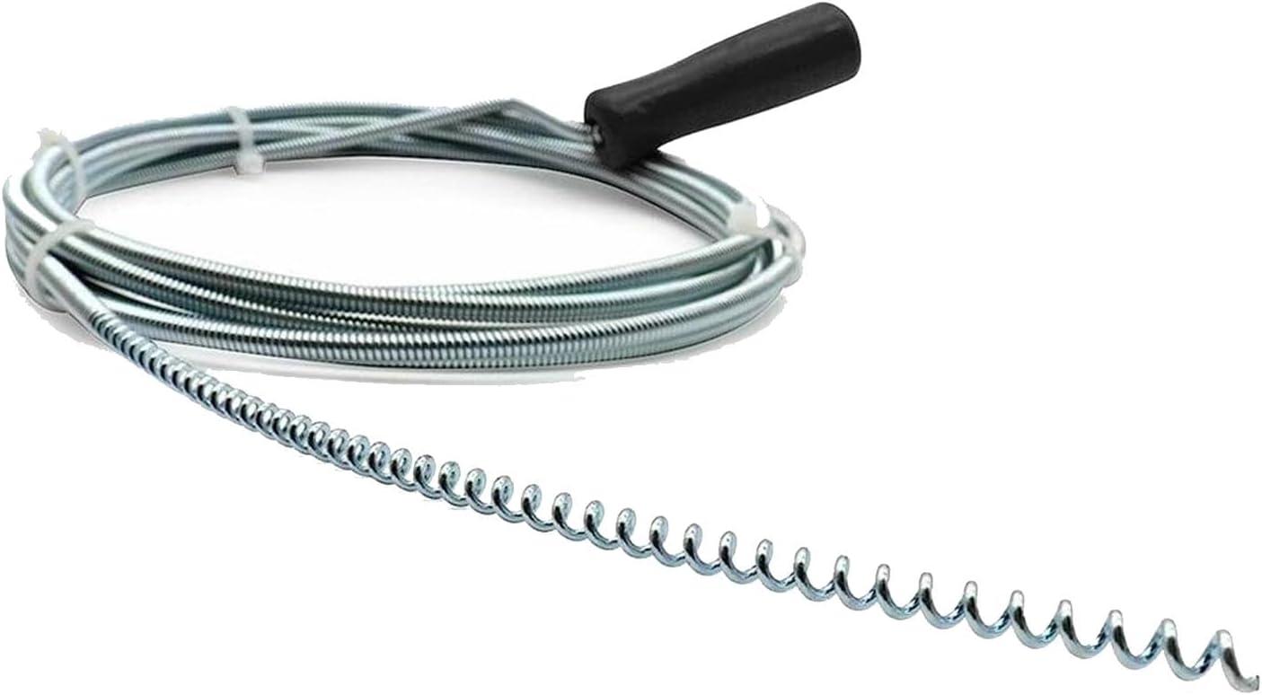 Drain Unblocker Sink 3m Long Kitchen Waste Pipe Cleaner Plunger Shower ...