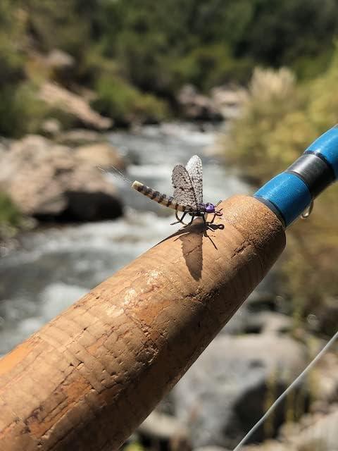 Synthfly Lifelike Mayfly Pack - Gray & Brown Drake in Sizes 10 12 14 ...