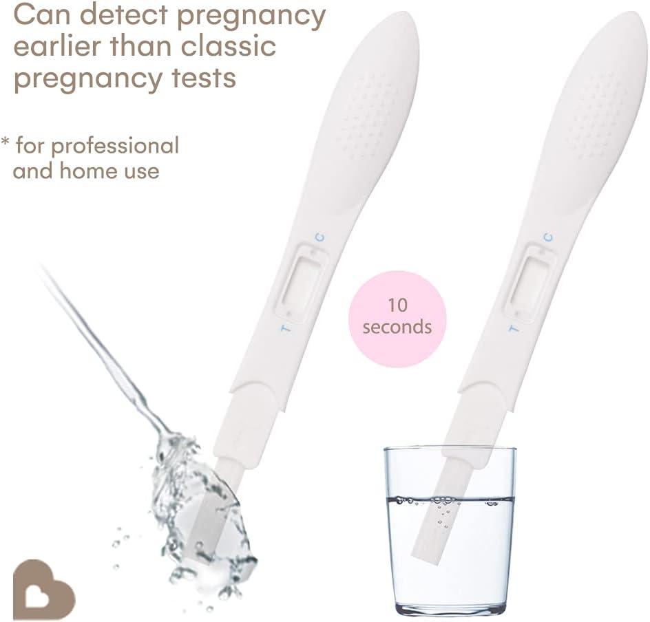 Pregnancy Test Midstream Babyplan 5-Pack - Early Detection (HCG 10mIU ...