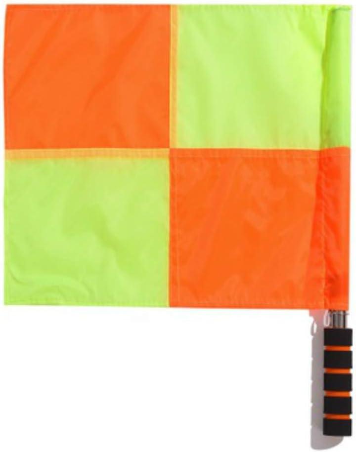 DreamHigh Soccer Side Referee Offside Flags - 2pcs (Big Square, 14x14 ...