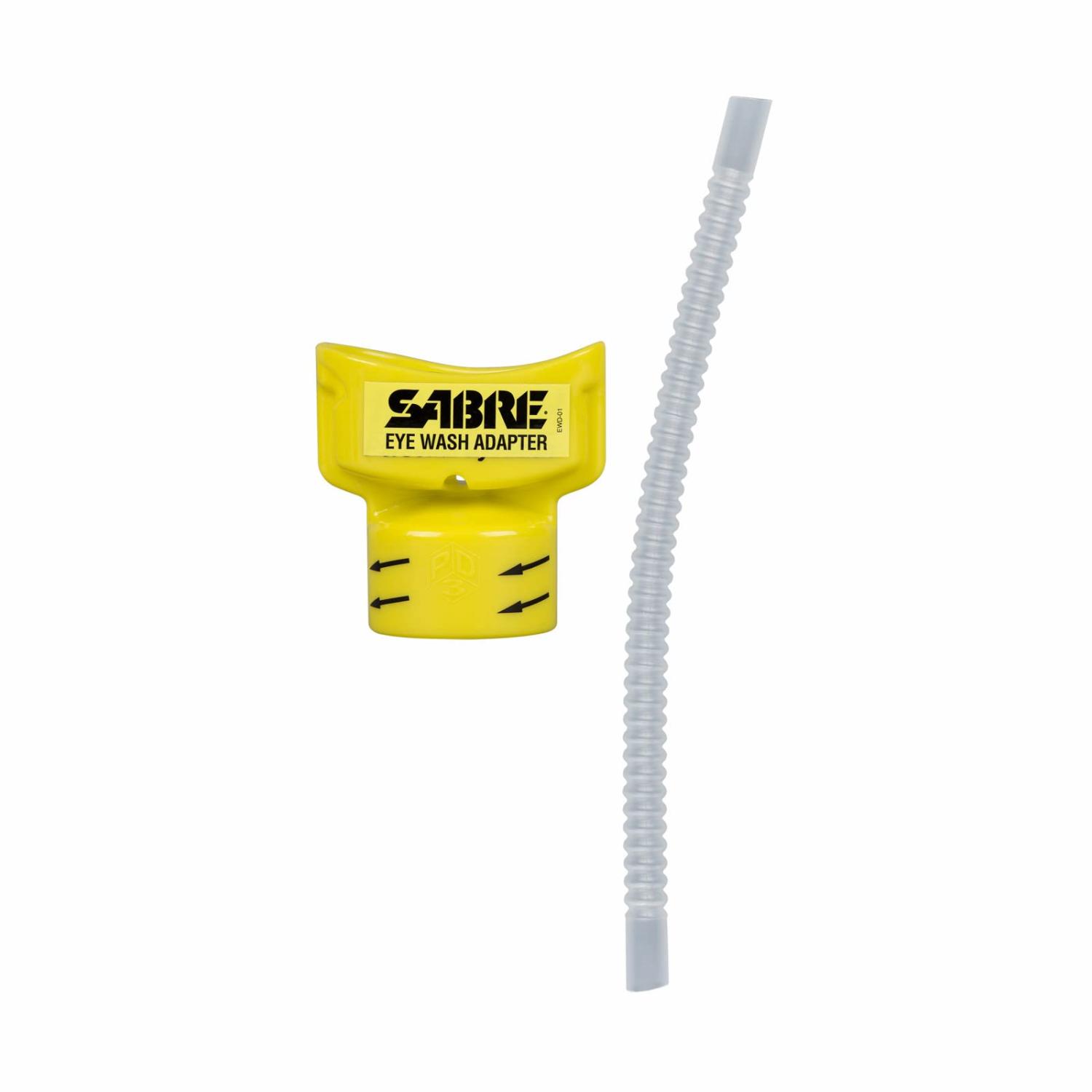 SABRE Eye Wash Adapter - Water Bottle Eye Wash Device - Flushes ...