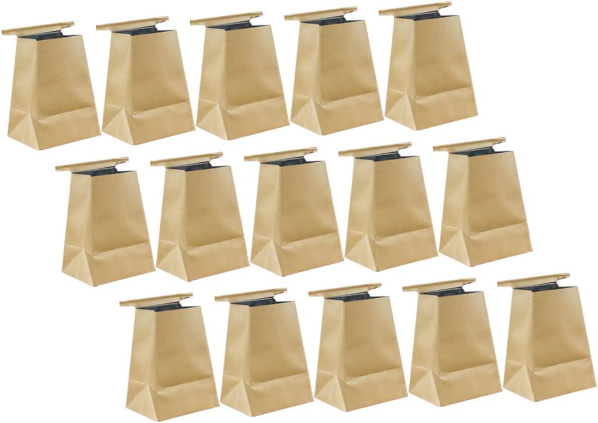 Hemoton Kraft Paper Bags 30 Pcs - Disposable Vomit & Trash Bags for Car ...