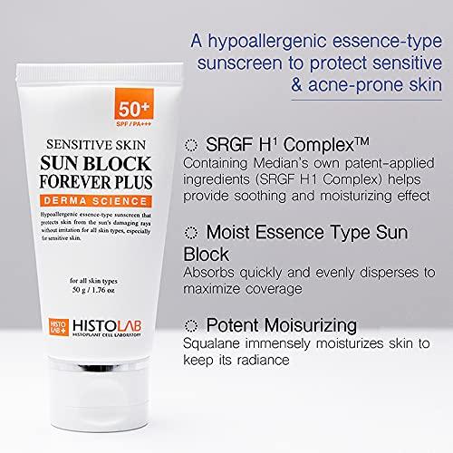 Histolab Sun Block Forever Plus SPF 50+/PA+++ for Sensitive Skin - Korean Skin Care | Buy Now ...