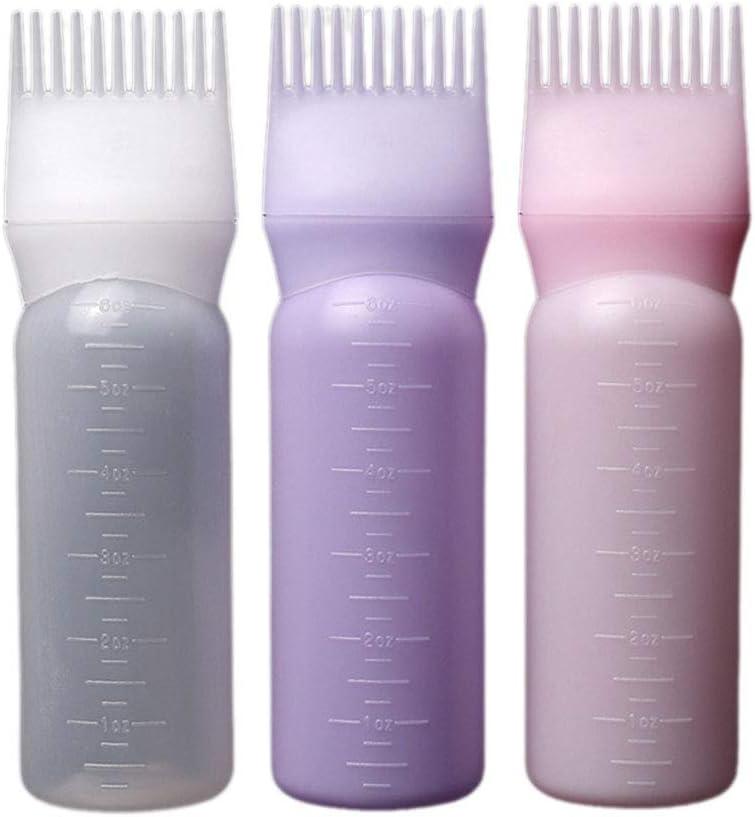 Rongweiwang Hair Dye Root Brush & Applicator Bottle - Perfect for Women ...
