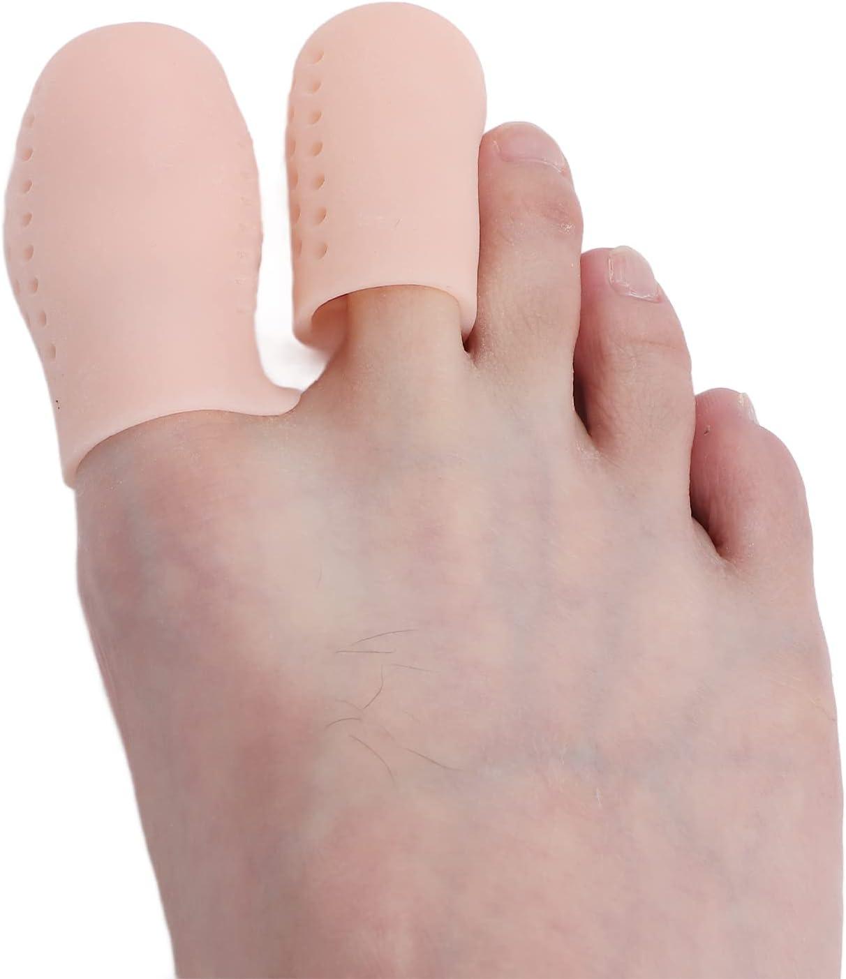 LBEC Big Toe Sleeves - ML Size 8 Pairs Silicone for Hammer Toe, Ingrown ...