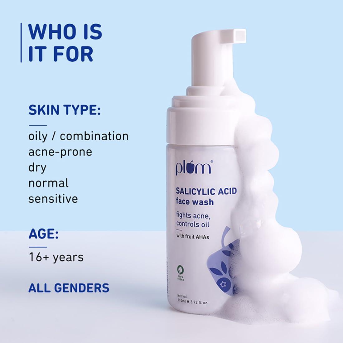 salicylic acid face wash acne