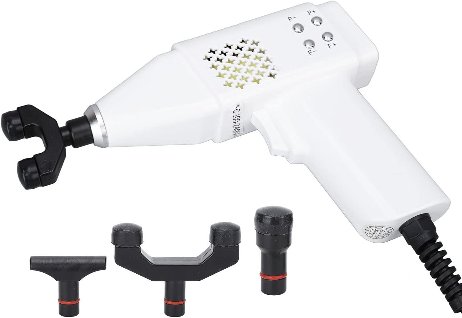 Electrical Spine Chiropractor Pistol - Adjustable Pain Relief Massage ...