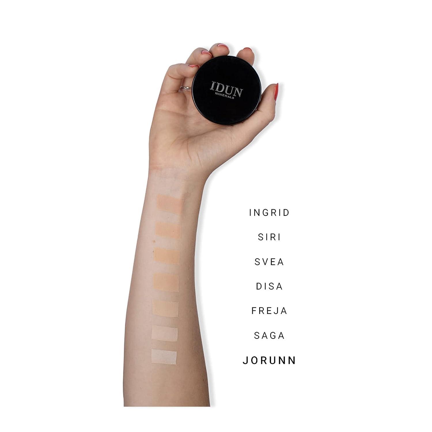 IDUN Minerals Mineral Powder Foundation - Longwear Lightweight Smooth Formula - Blurring Skin ...