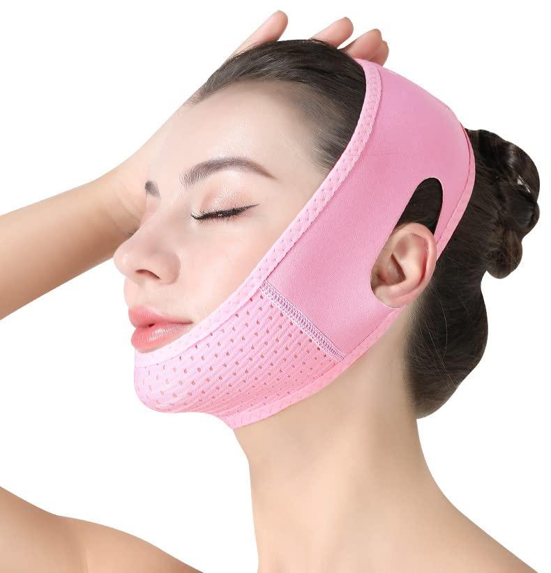 V Line Lifting Mask - Face Mask Reusable Double Chin Reducer - Chin ...