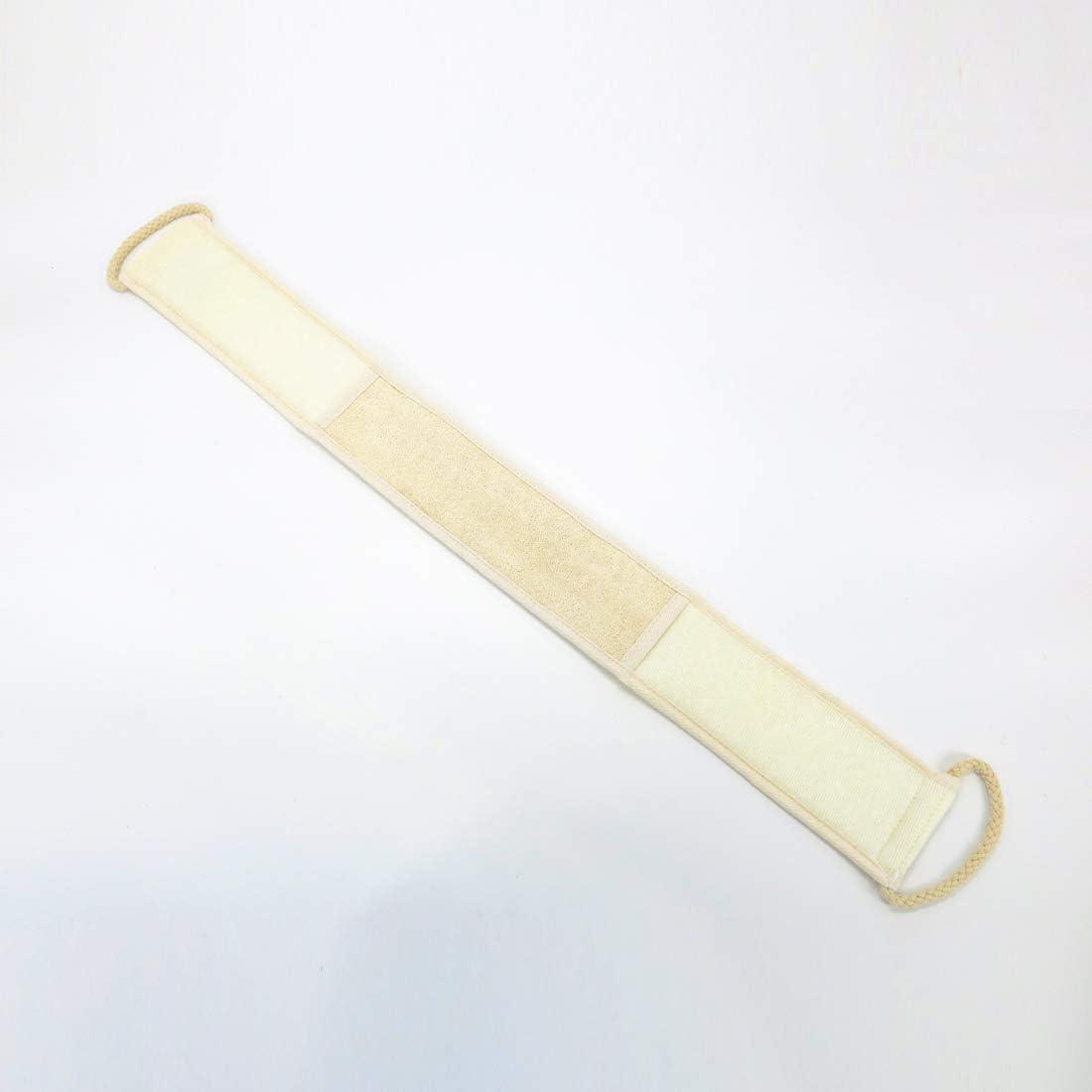 2 Pcs Aimisin Loofah Strap: Exfoliating Back Scrubber for Men and Women ...