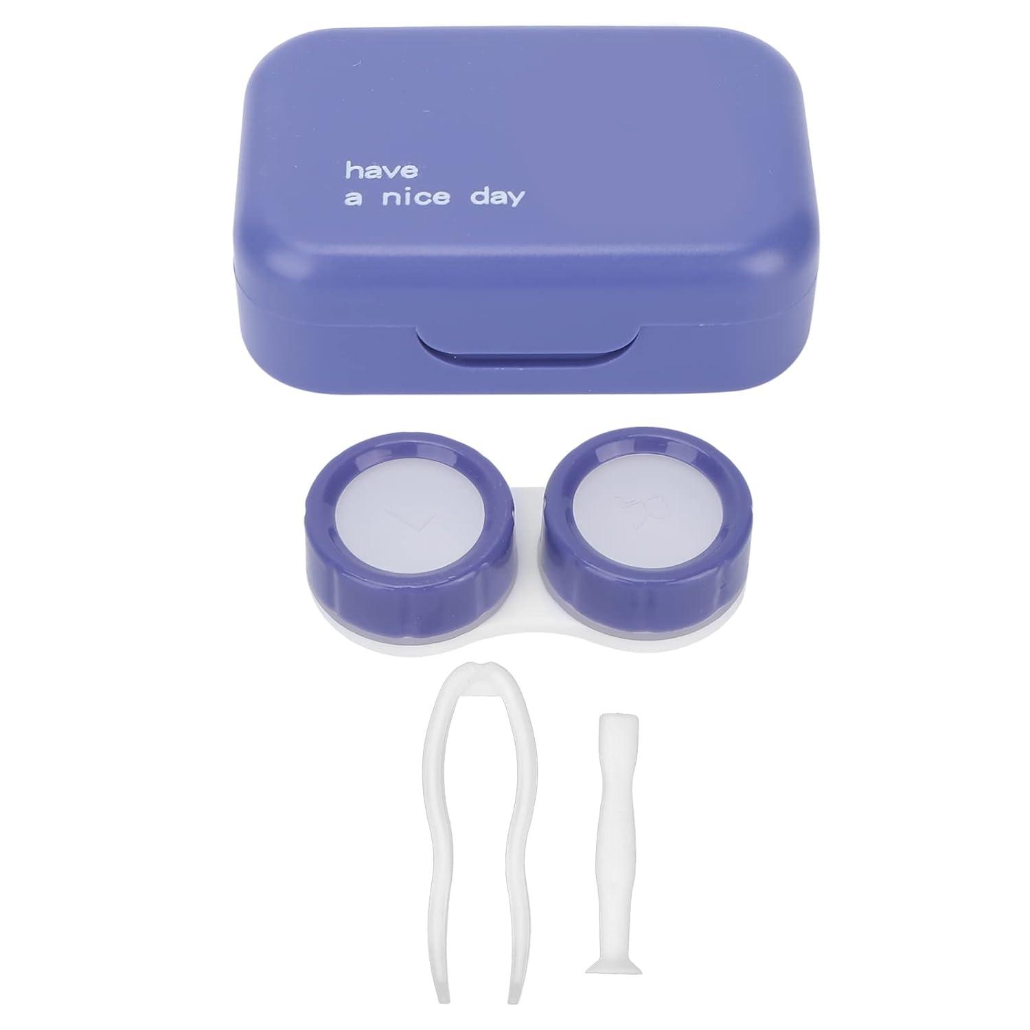 Portable Contact Lens Container & Storage Box for Travel - Darkellila ...