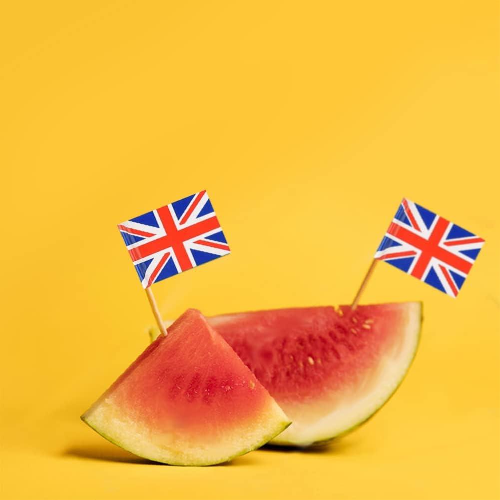 UK Flag Toothpicks (100) | British Themed Party Supplies | Buy Now with ...