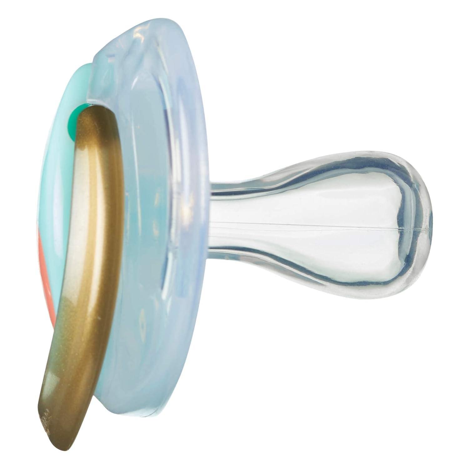 Tommee Tippee Moda Pacifiers 0-6m 4-Pack - BPA-Free Silicone Binkies in ...