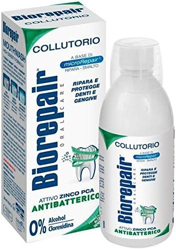 Biorepair Collutorio Mouthwash 500ml/16.9 fl.oz - Pack of 4: Oral Care ...