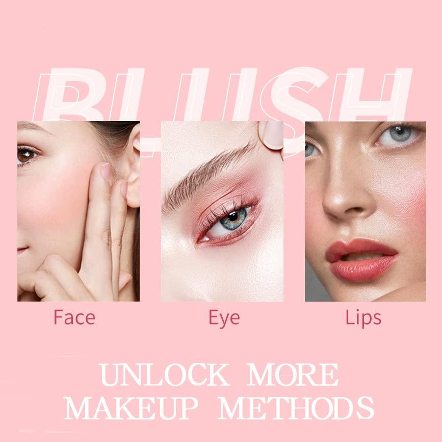 Purple Cream to Powder Blush for Cool Skin | Matte & Blendable Formula ...