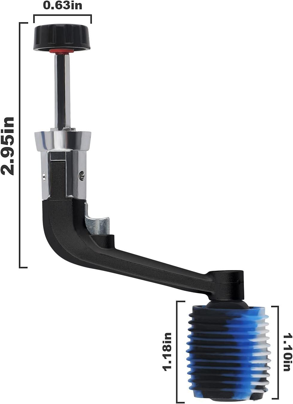 Fishing Reel Replacement Power Handle Grip with Rubber Cover ...